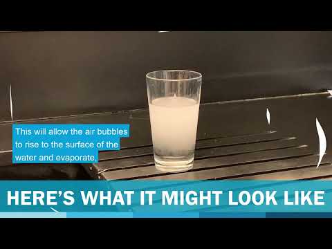 Cloudy Water Explained