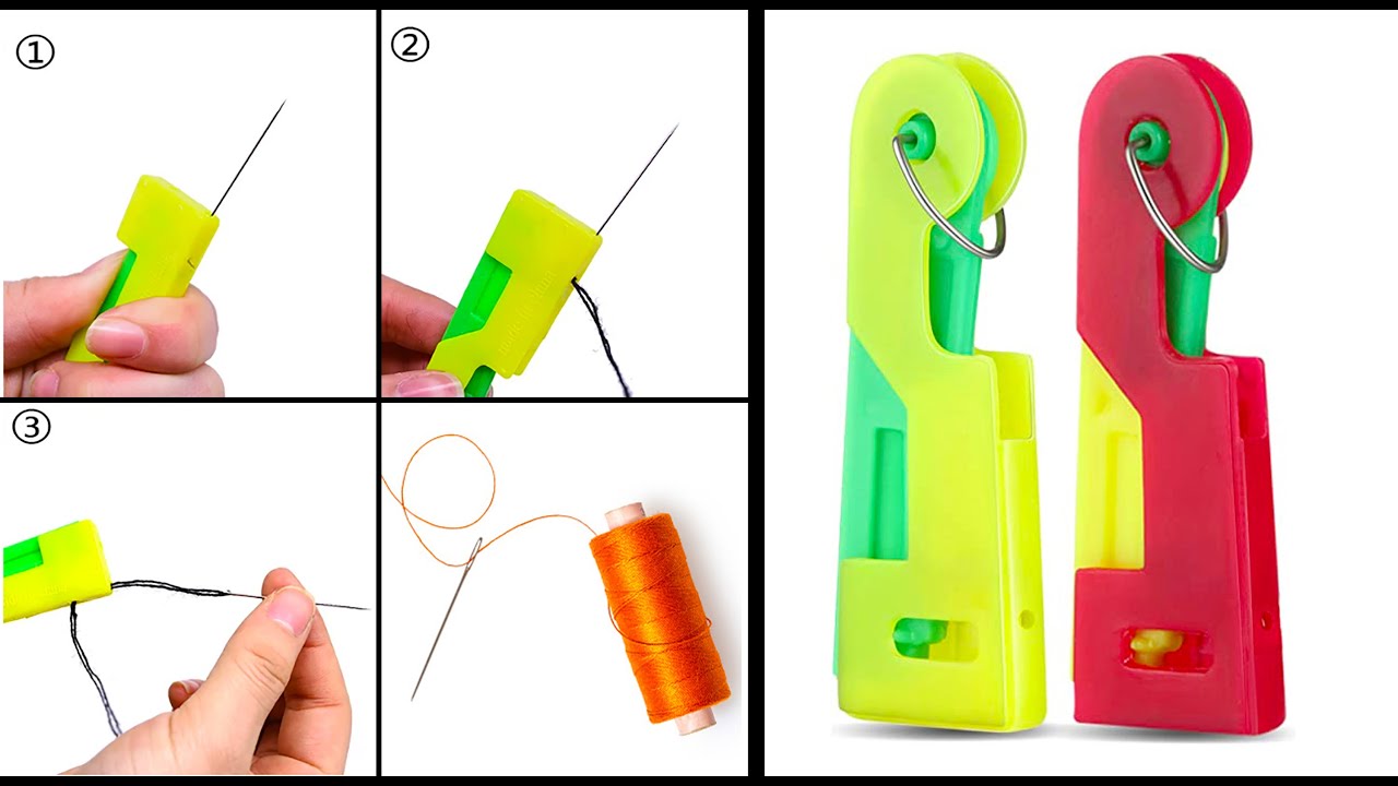 How to Elderly Use, Needle Thread Guide Tool Automatic Skillful Sewing Needle Device