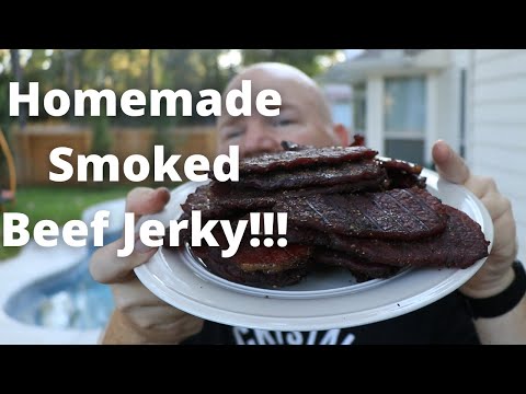 Homemade Smoked Beef Jerky