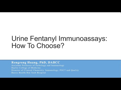 Urine Fentanyl Immunoassays: How to choose?