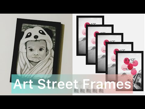 Unboxing Art Street Photo Frames | How to hang photo frames using seamless nails | Art Street Frames