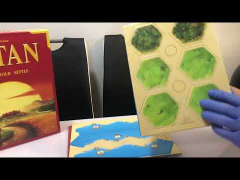 Opening Catan Board Game
