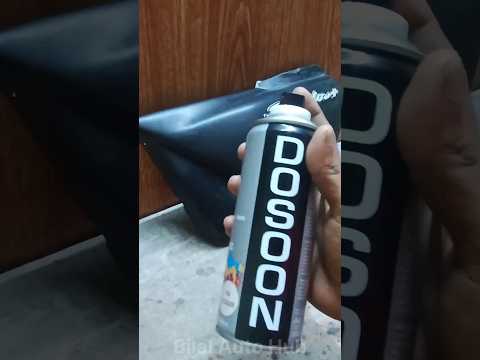 Matt Black Spray Paint for bike #matt black #spray paint #bike #cube #dosoon #custamized #ytshorts