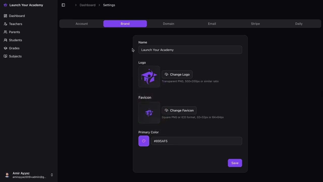 Launch Your Academy | Admin Panel Full Guide & Walkthrough