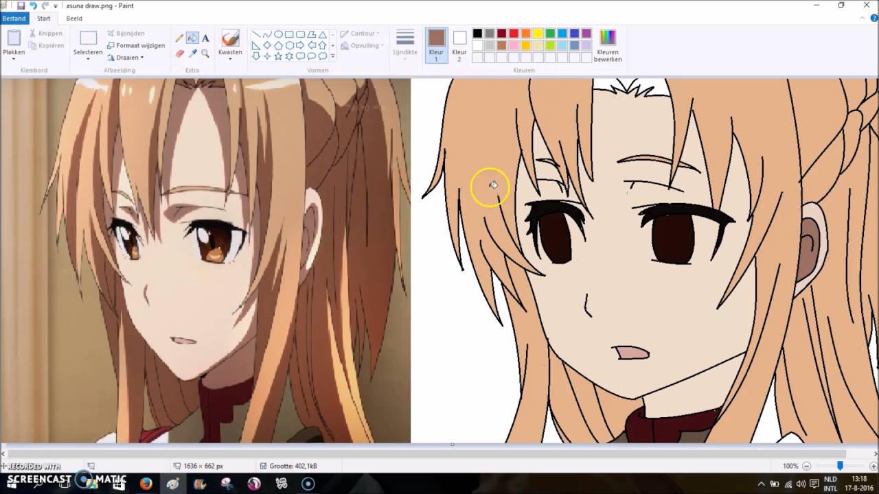 Speedpaint-Asuna ( Sword Art Online )