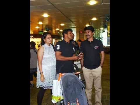 G.Naik with Puneeth Rajkumar and his wife Ashwini