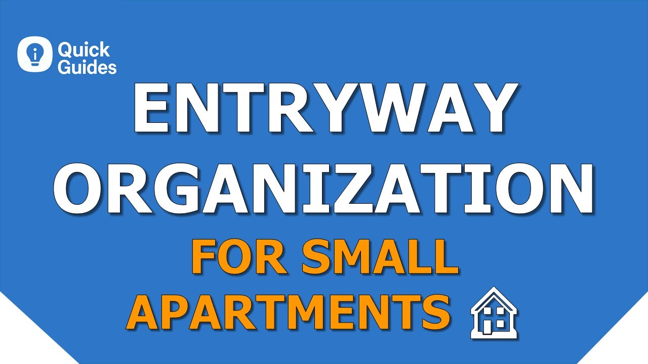 Entryway Organization for Small Apartments | Tricks for a Calm Return ...