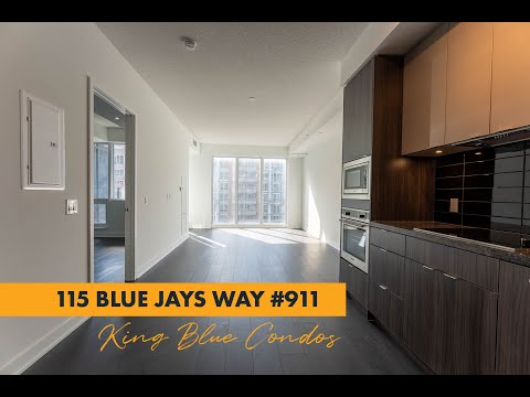 115 Blue Jays Way #S911, Toronto - King Blue Condos Video Walkthrough