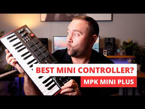 Akai MPK Mini Plus - USB Controller Setup & MPC Beats First Use