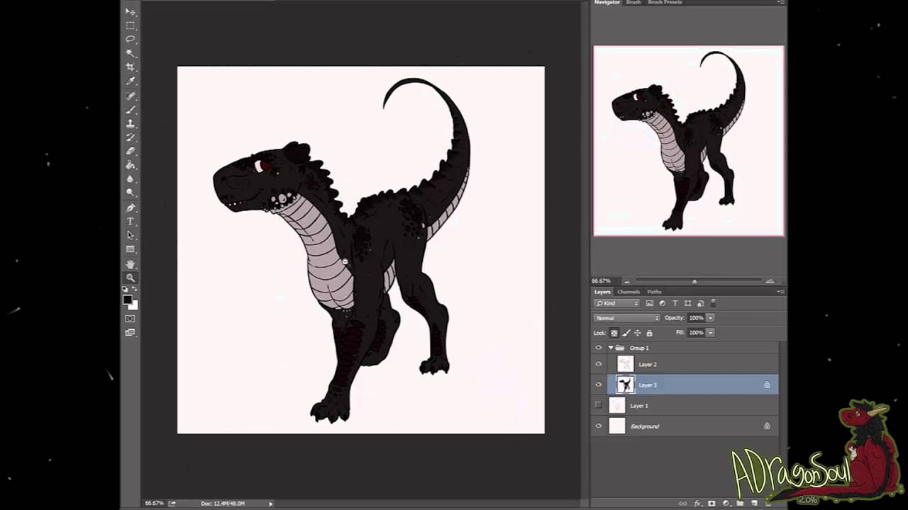 Little Dragon SpeedPaint