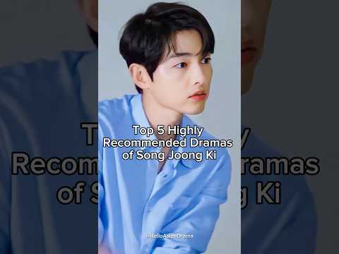 Top 5 Highly Recommended Dramas of Song Joong Ki #songjoongki #trending #shortsviral #kdramashorts