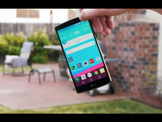 Here's the first LG G4 drop test - PhoneArena