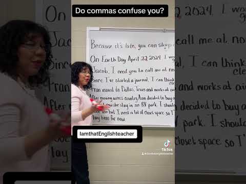 Do you use commas correctly? Conjunctions and commas - practice #comma #grammareducator