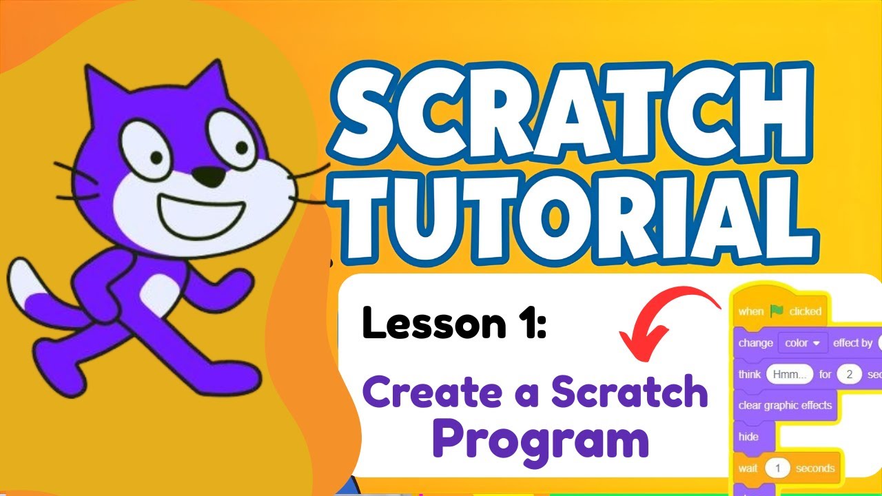 Scratch Programming for Kids | Creating a Program in Scratch Step by Step