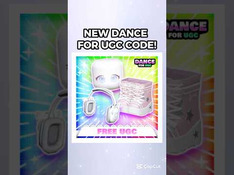 NEW CODE IN DANCE FOR UGC | short inspired by @MiyukiCutie #recommended #roblox #redeecode #codes