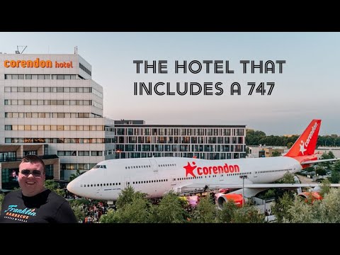 The hotel that has its OWN 747! - Corendon Amsterdam (Schiphol Airport)