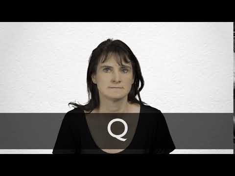 How to pronounce Q in British English