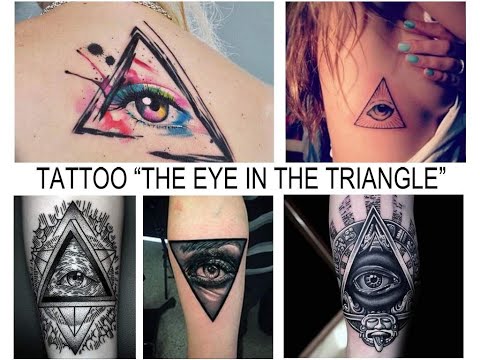 Meaning of a tattoo the eye in the triangle - Facts and Photos for tattoovalue.net