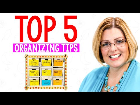 My Top 5 Organization Tips for Your Preschool Classroom