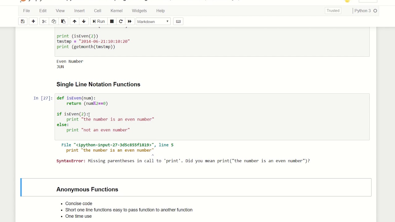 Exercise 07 - Python functional programming Part 2