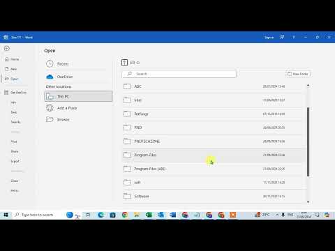 How To Make New Folder In Microsoft Word