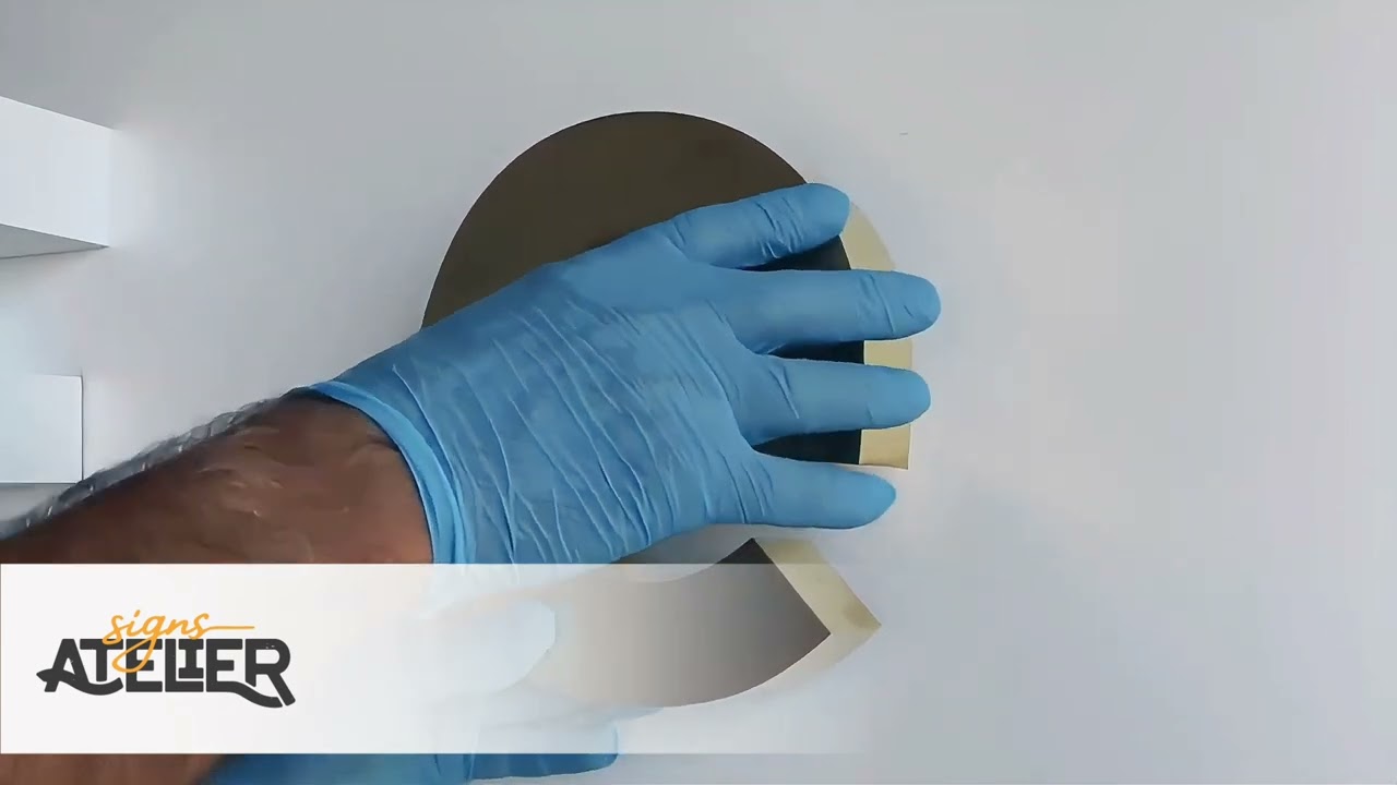 Backlit Sign Installation - SignsAtelier
