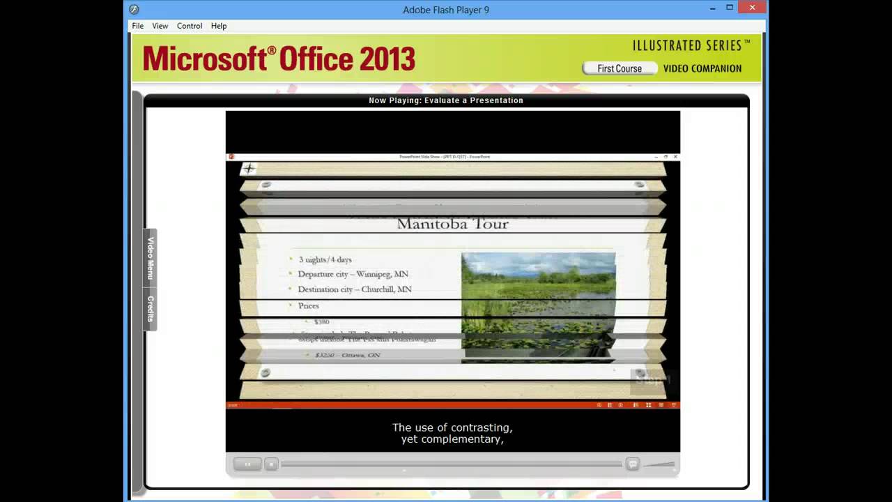Evaluate a Presentation