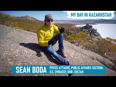 How Sean and his family live in Kazakhstan? «My day in Kazakhstan»