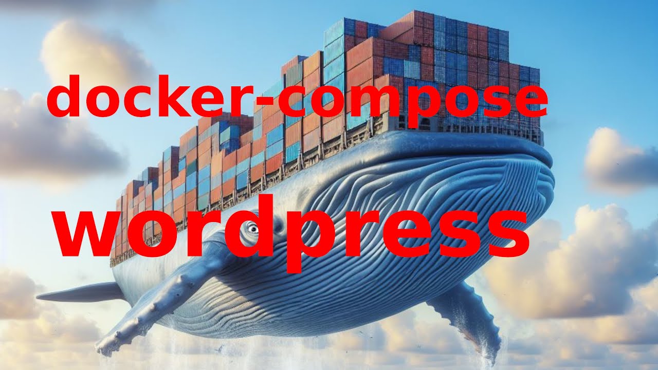 Docker compose wordpress example
