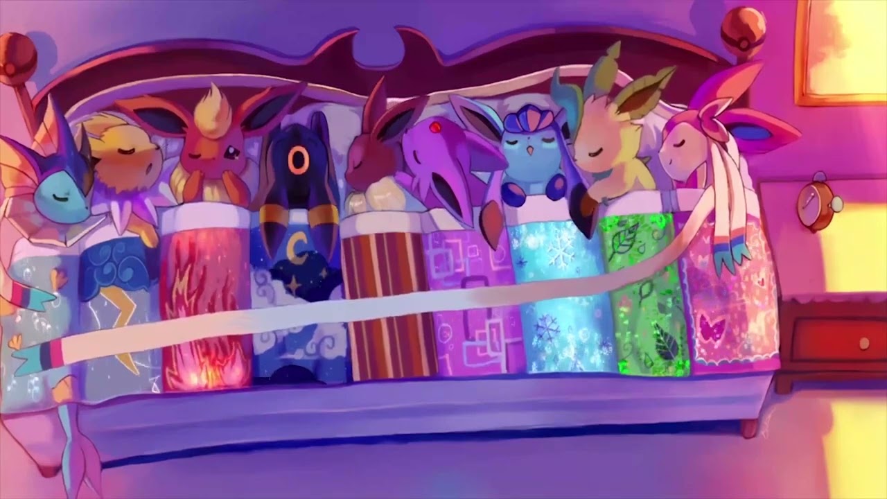 Pokemon eevee evolutions Live Wallpaper 4K