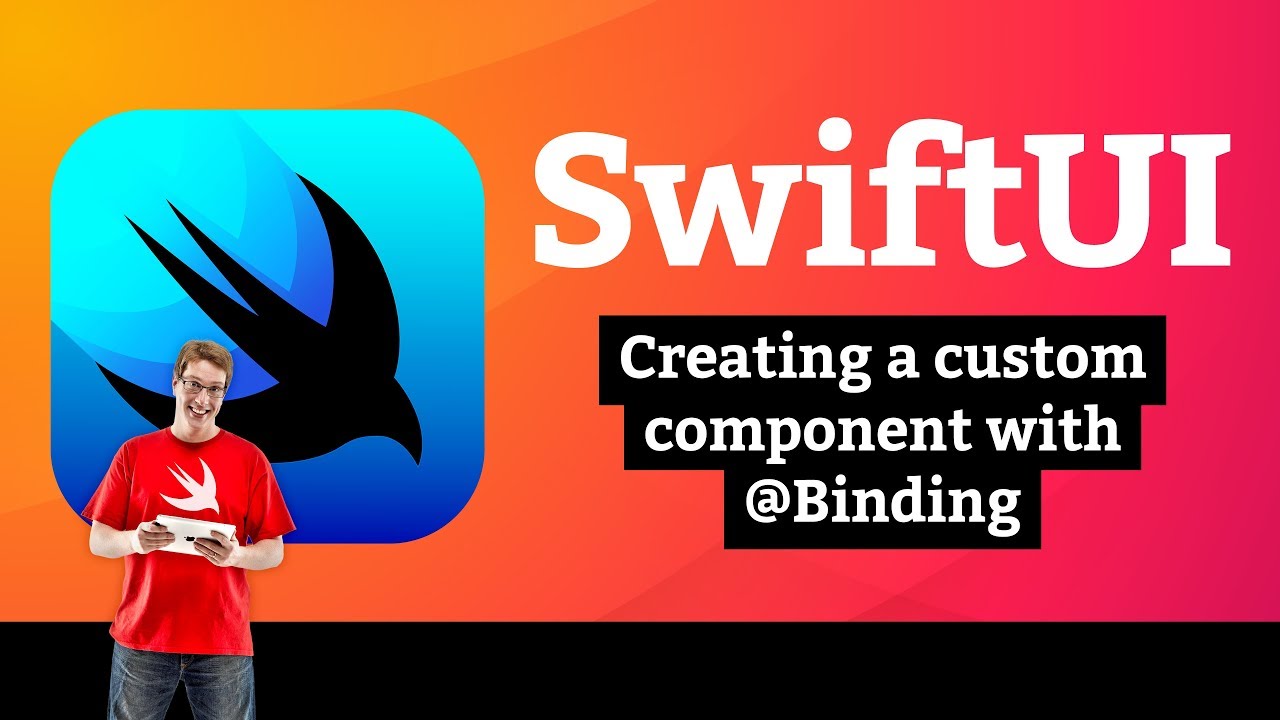 (OLD) Creating a custom component with @Binding – Bookworm SwiftUI Tutorial 1/10