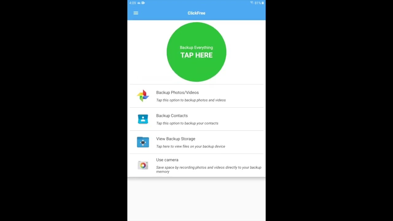 ClickFree Android Tutorial