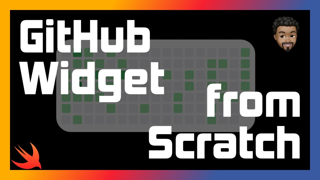 Build the GitHub Widget from Scratch