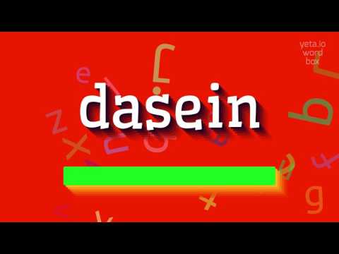 How to say "dasein"! (High Quality Voices)