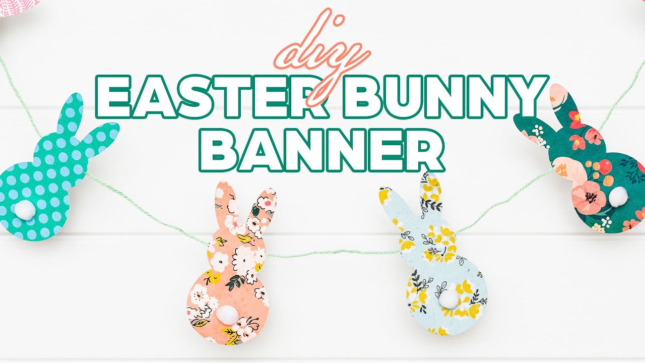 Easter Crafts DIY , Bunny Banner