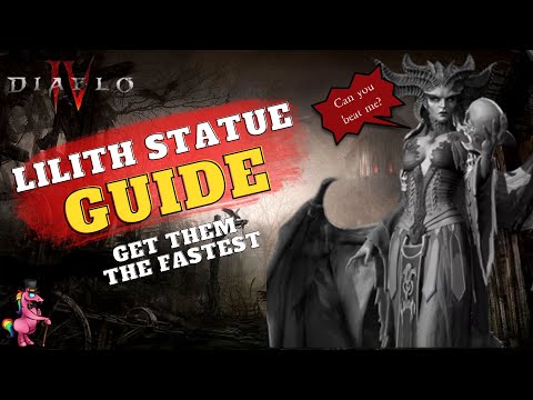 Diablo 4 Guide - How to get all 28 Statues of Lilith the fastest