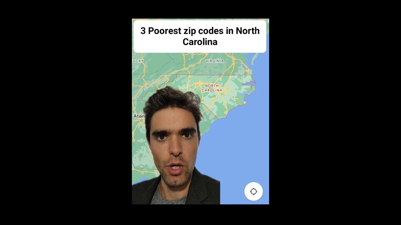 3 Poorest zip codes in NC