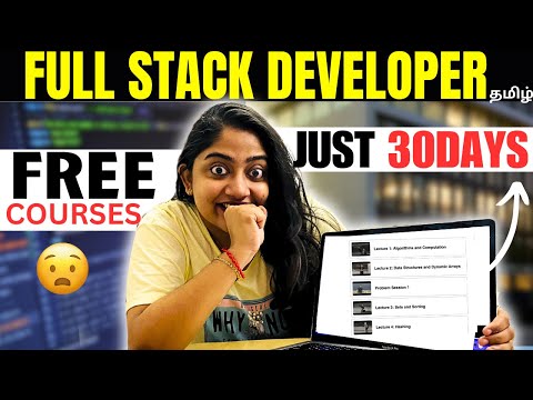 Epic????FREE Full Stack Developer COURSES to learn in 30DAYS????????