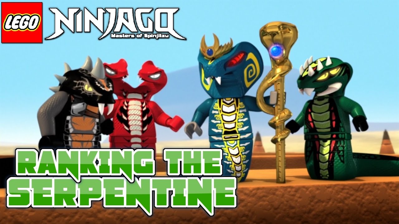 Ninjago: Ranking the Serpentine Tribes
