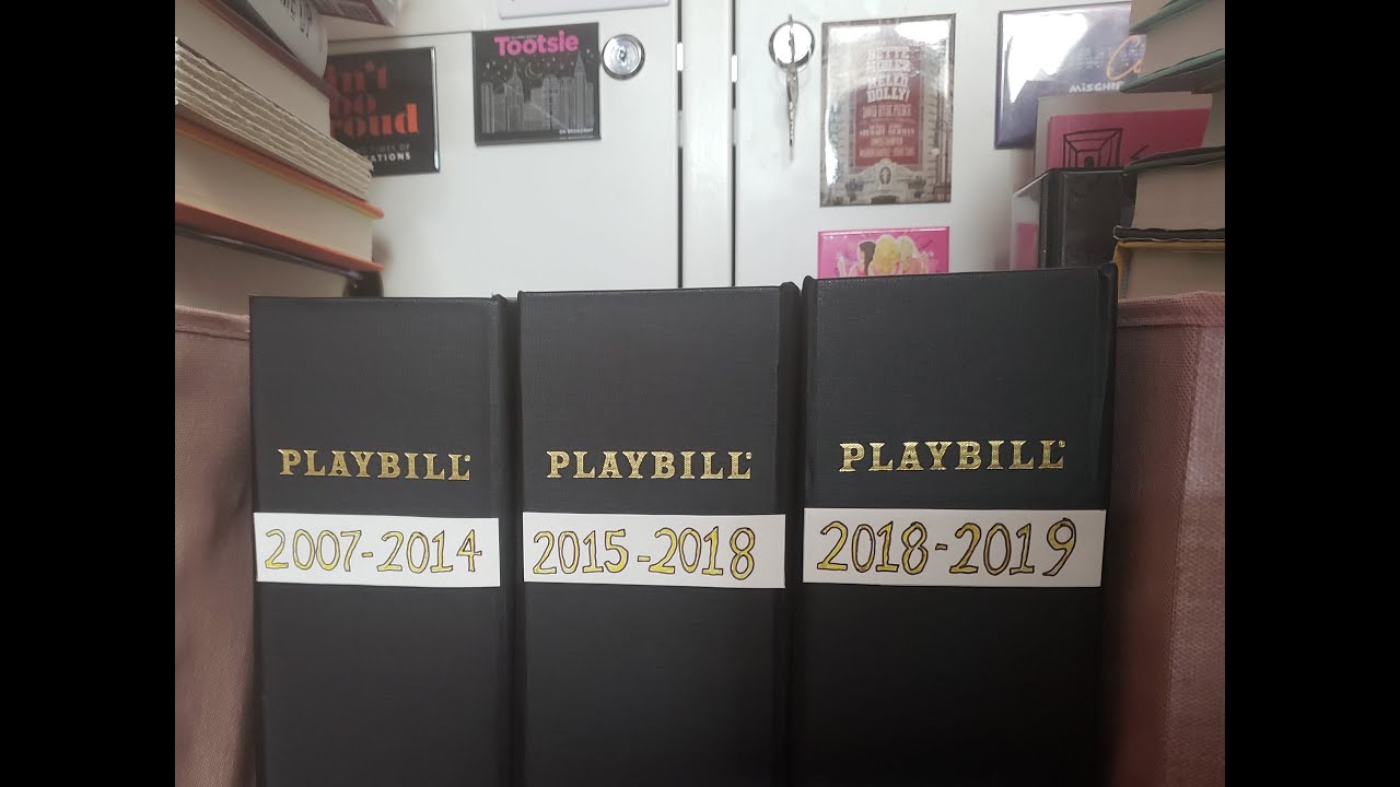 Our Updated Playbill Collection