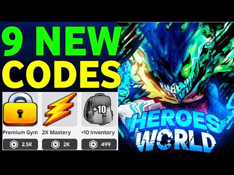 UPDATE⚡HEROES WORLD ROBLOX CODES NOVEMBER 2024 - HEROES WORLD CODES