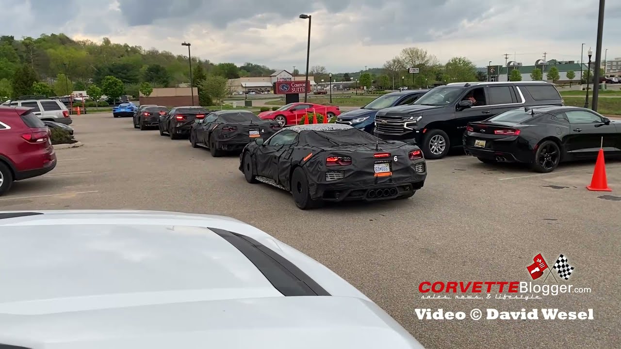 C8 Corvette Test Cars Look Like Z06 and ZR1, Spied Alongside 458 and ...