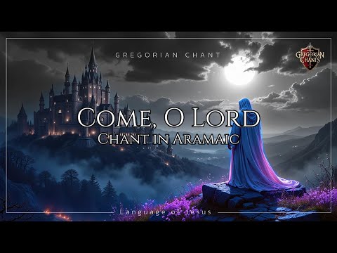 Gregorian Chant in Aramaic ⛨ Maranatha ✾ Come, O Lord (432Hz)