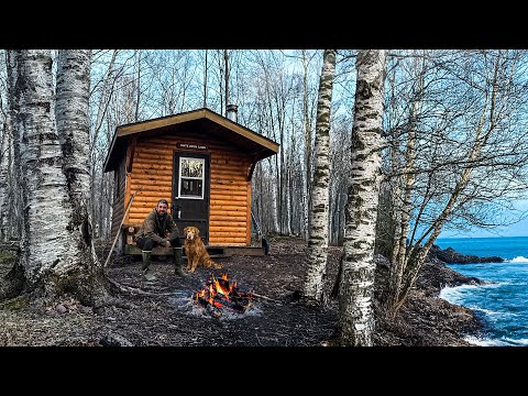 Escaping to a BACKCOUNTRY CABIN on Remote Lake Superior