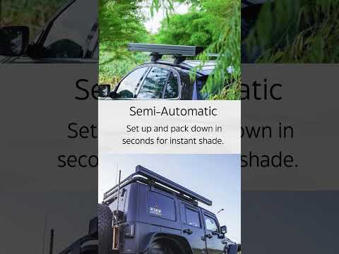 Car Awning For Camping, Road Trip Shelter Solution.