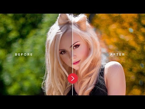 Photoshop Autumn color Free Preset | Fall color Preset