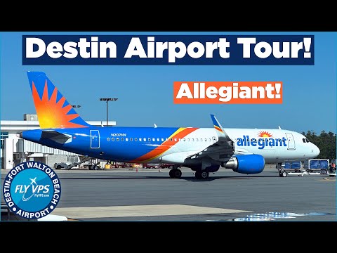 Destin-Fort/Walton Beach Airport Tour: Infrastructure, Amenities, & More! (A!)