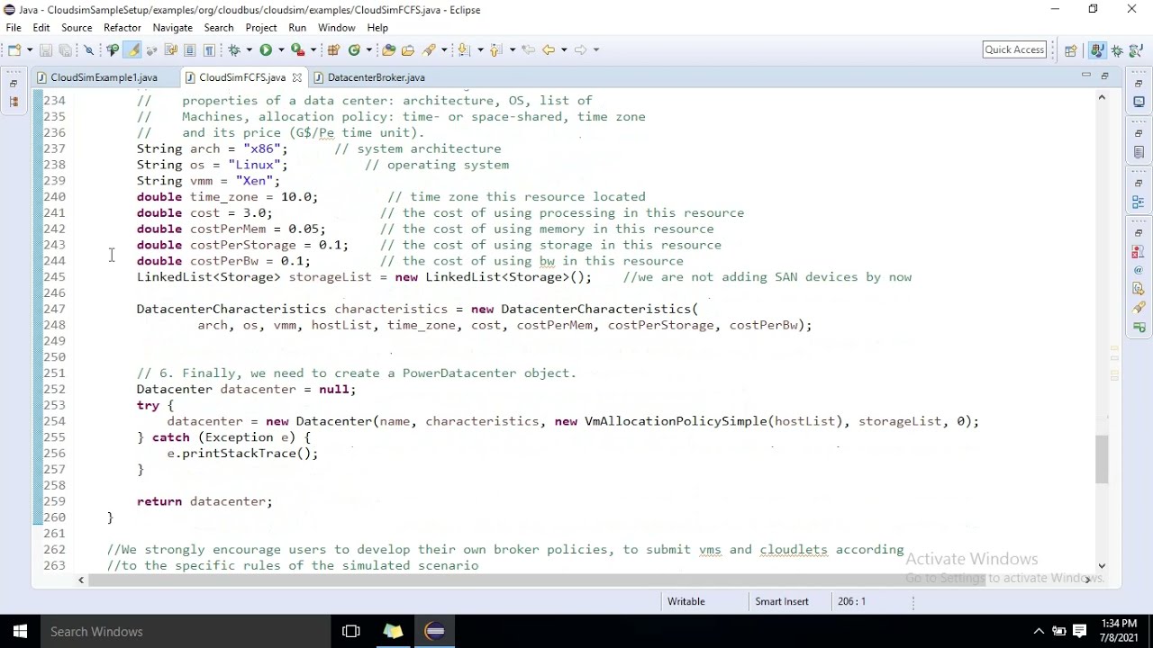 Cloud Computing -Task VM Scheduling