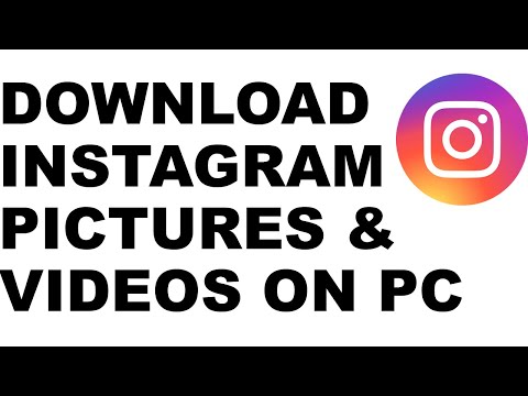 Download Photos or Videos From Instagram(IG) on PC