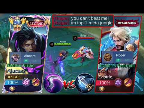 BUFFED ALUCARD VS BUFFED ROGER META!! JUNGLER WARS! | WHO WILL WIN? | MLBB